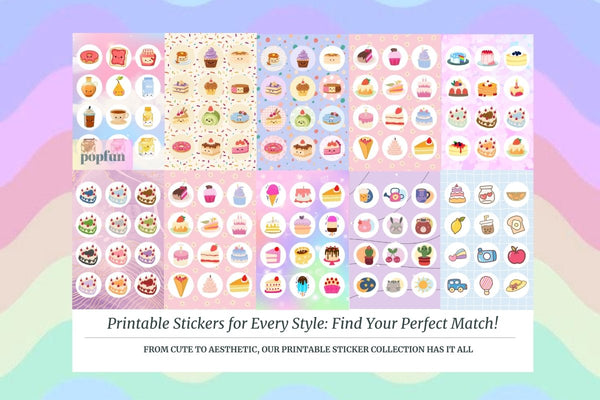 Printable Stickers for Every Style: Find Your Perfect Match! - PopFun