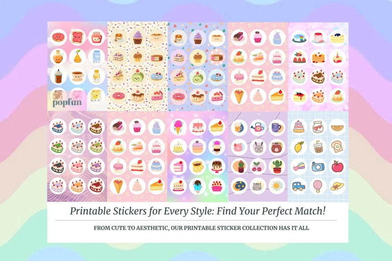 Printable Stickers for Every Style: Find Your Perfect Match! - PopFun