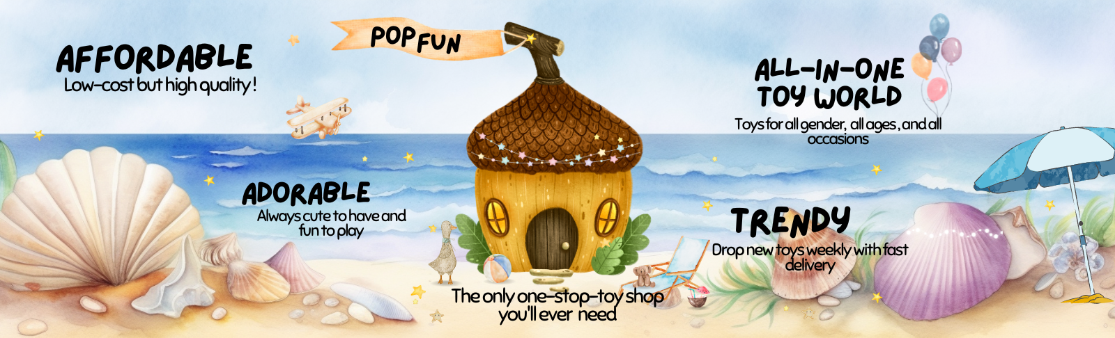 Affordable Trendy Toys and Seasonal Home Decor | PopFun