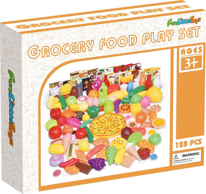 Kids Kitchen Play Food Set | PopFun