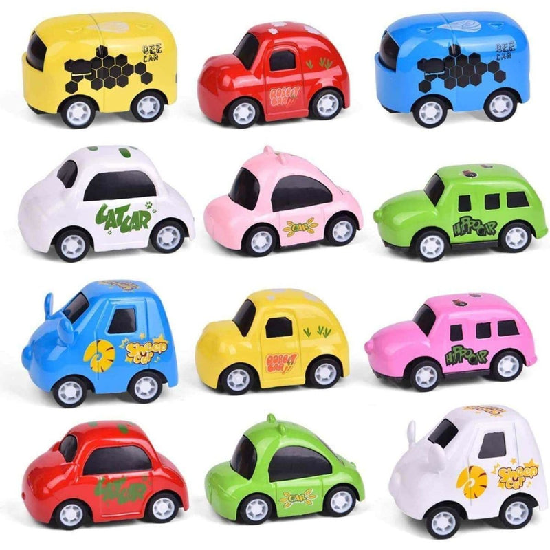 Easter Eggs Prefilled with Mini Car Toys 12 Pcs | PopFun