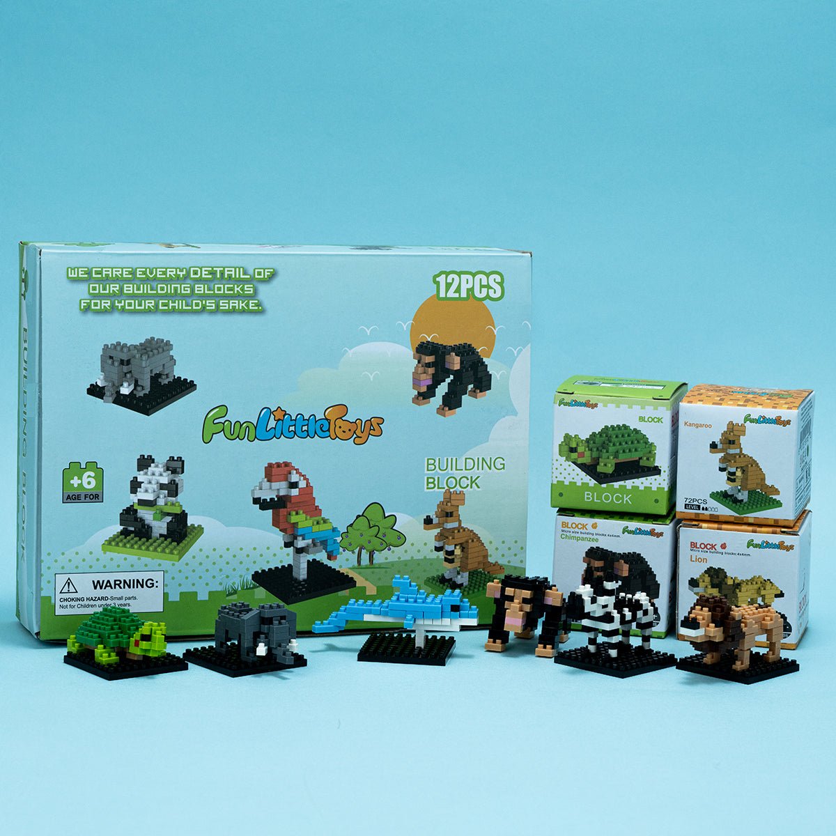 Animal Building Blocks | PopFun