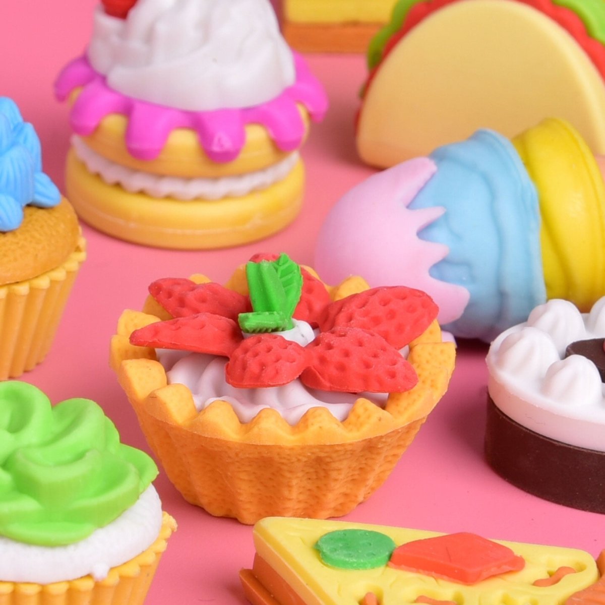 Fun Food Erasers l Erasers Gifts for Kids l PopFun