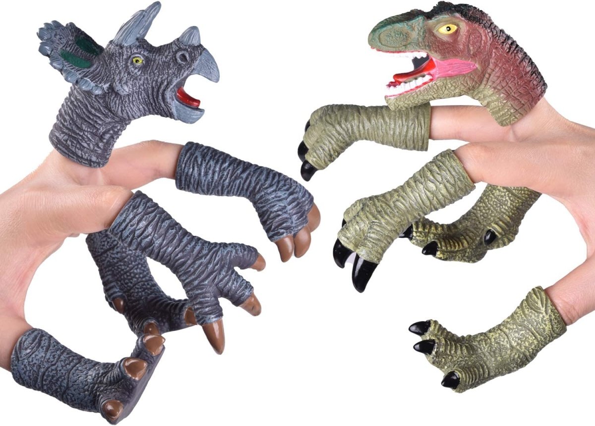 Dino Finger Puppets | Prentend Play Action | PopFun