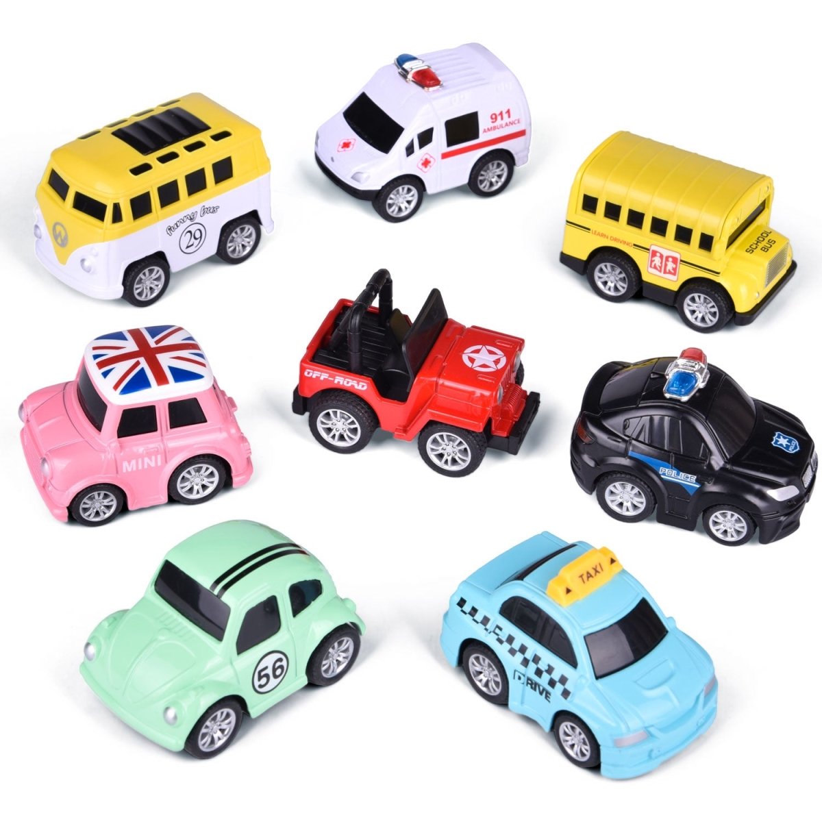 Friction Toy Cars for Toddlers | PopFun