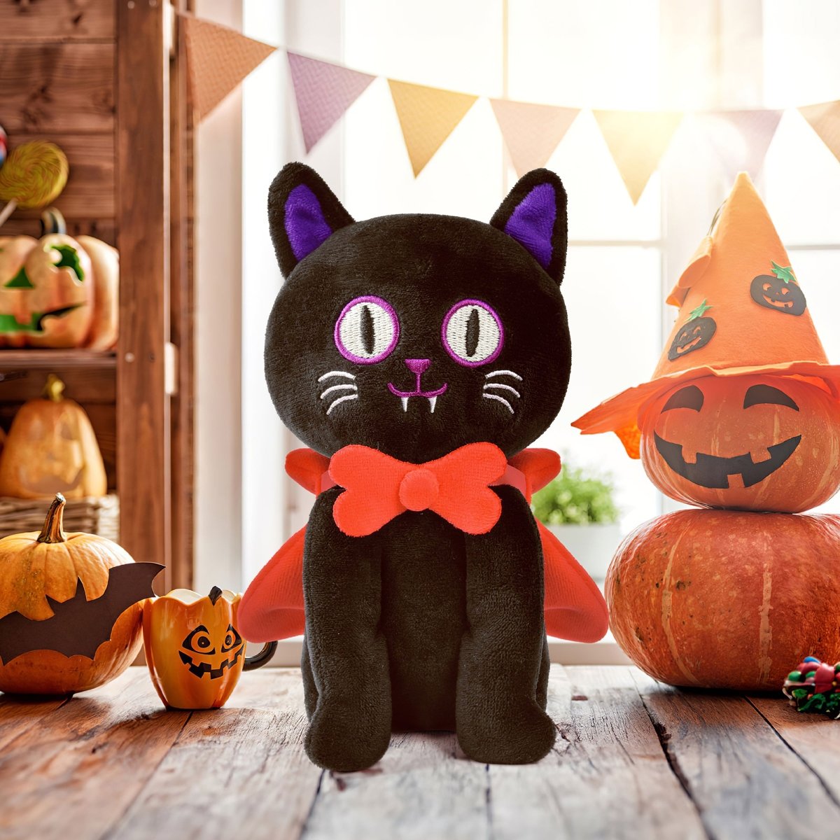 Halloween Cat Plush Toy | PopFun