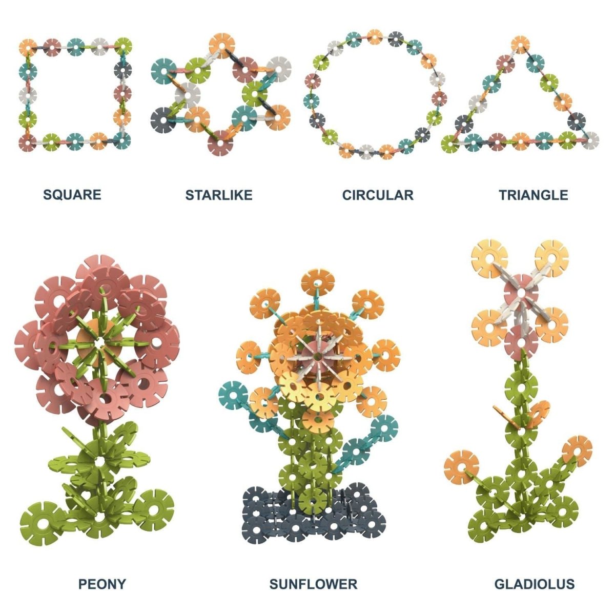 Interlocking Snowflake Toy Set | PopFun