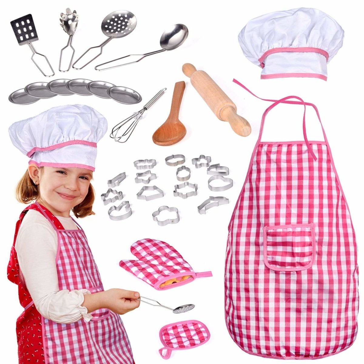 Kid Chef Pretend Play Set | PopFun