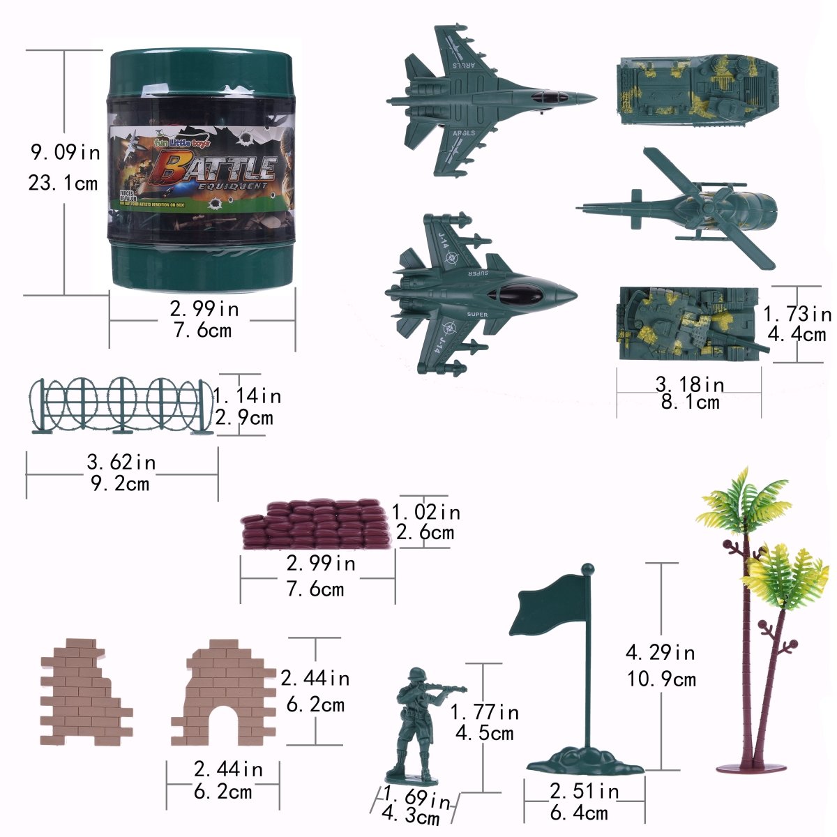 Military Playset for Kids | PopFun