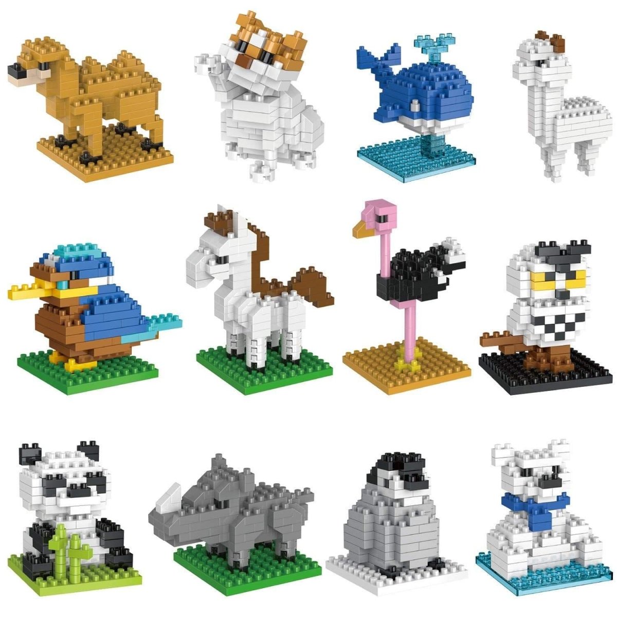 Mini Animals Building Bricks | PopFun