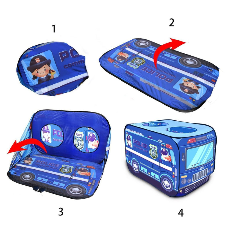 Police Car Pop Up Play Tent | PopFun