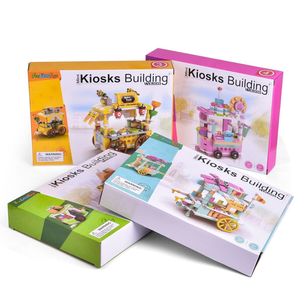 Snack Street Building Blocks | Popfun - PopFun