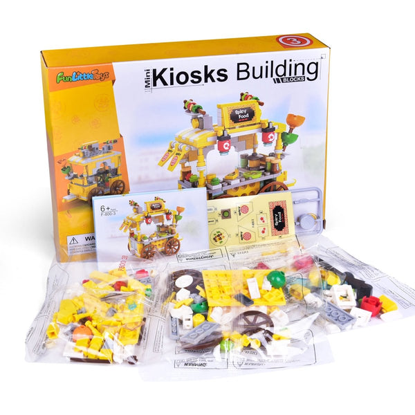 Snack Street Building Blocks | Popfun - PopFun