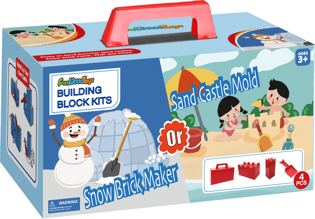 The Snow Fort Construction Kit | PopFun