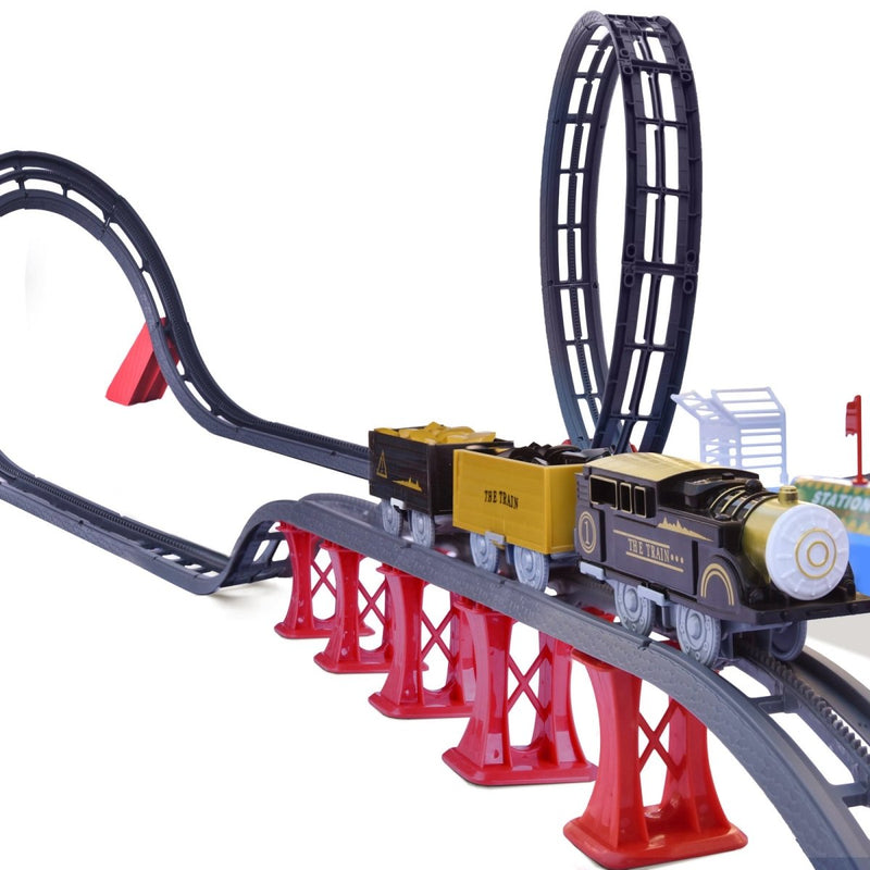 Toy Train Station with Track | Toy Train | Pop Fun - PopFun