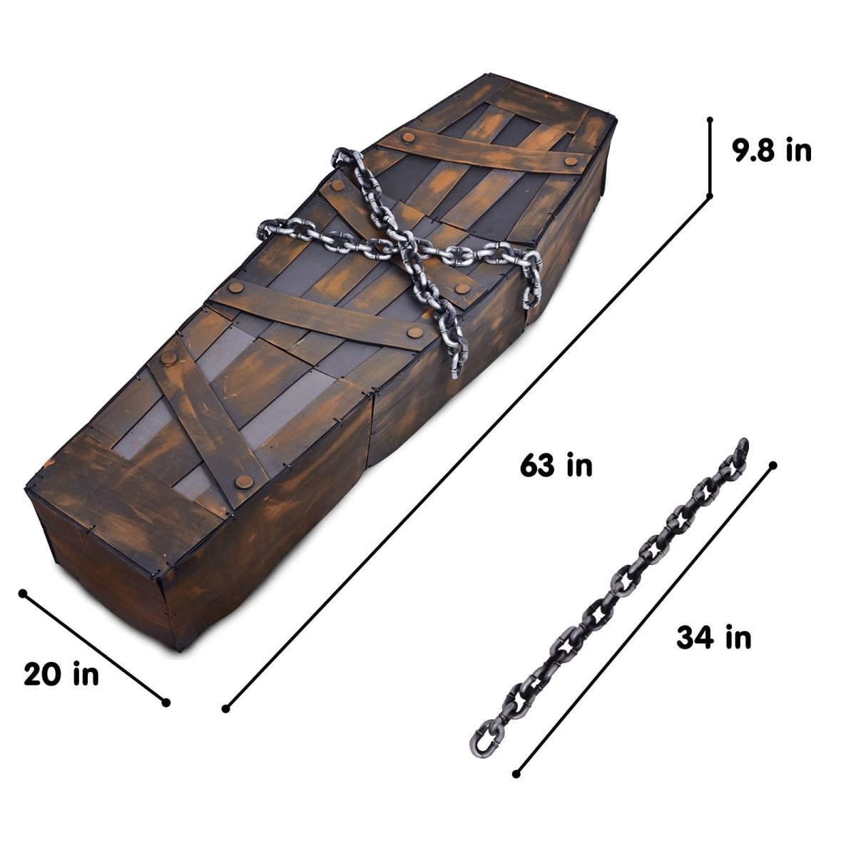 Halloween Vibrating Coffin l Halloween Decorations l PopFun