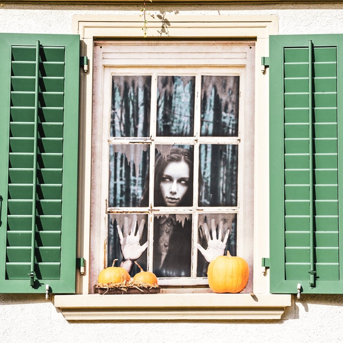 Window Ghost l Halloween Decor l PopFun